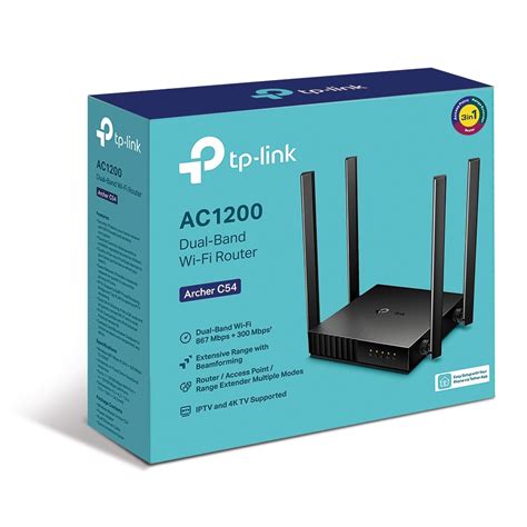 Router Inal Mbrico Amplificador Tplink Banda Dual Wifi Archer C