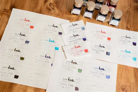 セーラー万年筆研究開発部に聞く、1色ではない、黒インクの秘密！？｜with Ink インクにときめく、毎日を。