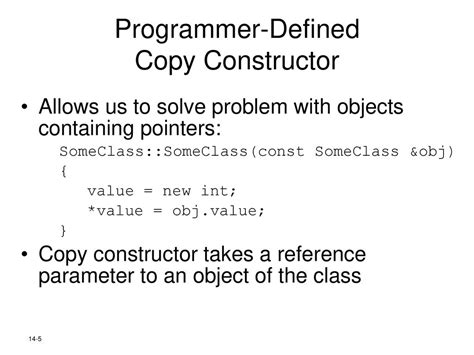 144 Copy Constructors Ppt Download
