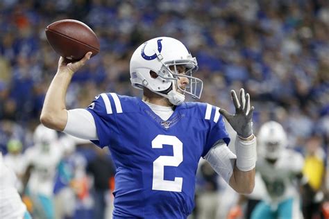Colts Release Veteran Backup Qb Brian Hoyer Stampede Blue