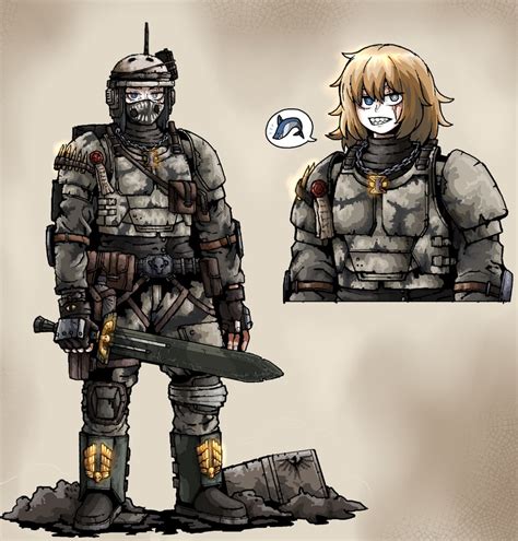 Astra Militarum Warhammer K Drawn By Octosoup Danbooru