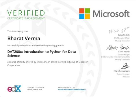 Bharat Verma On Linkedin Python Microsoft Datascience