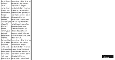 React Resize Layout Examples Codesandbox
