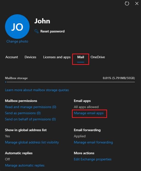 Configure Webex Connect Email App With Office365 Oauth Cisco