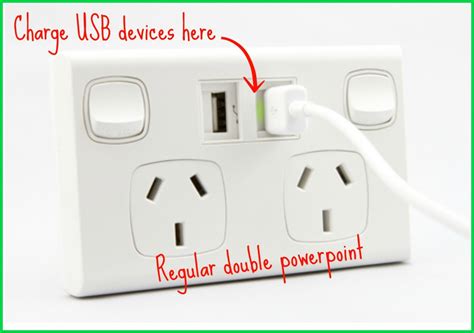 The USB Powerpoint Easy Energy Efficient Charging