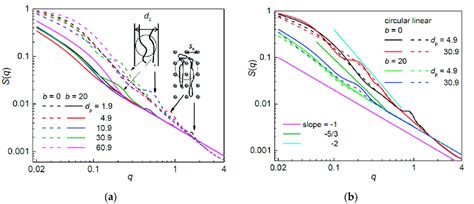 Structure Factor For A Flexible And Semiflexible Circular Chain A Download Scientific