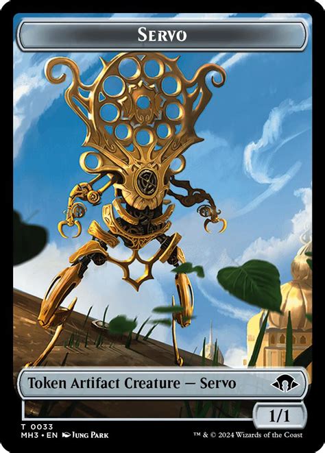 Servo Gremlin Double Sided Token Modern Horizons 3 Magic The