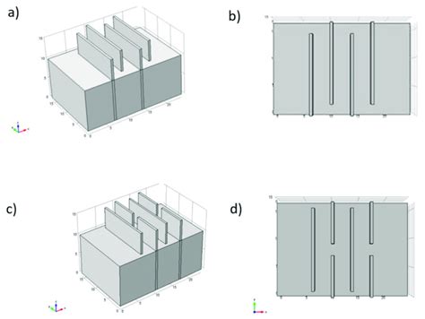 diagram of three dimensional configuration and cross sections a