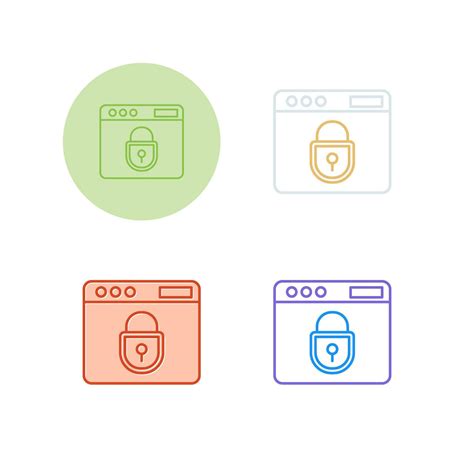 Encrypt Vector Icon 28826332 Vector Art At Vecteezy
