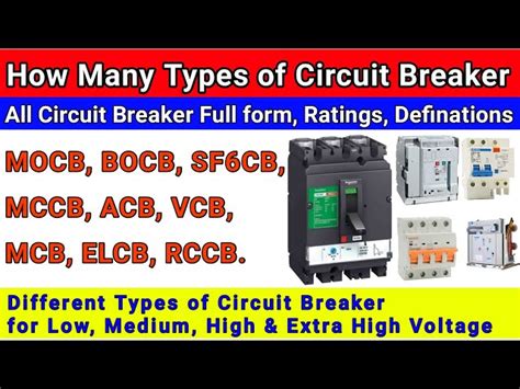 Key Differences Between Mccb Mcb Circuit Breakers Off