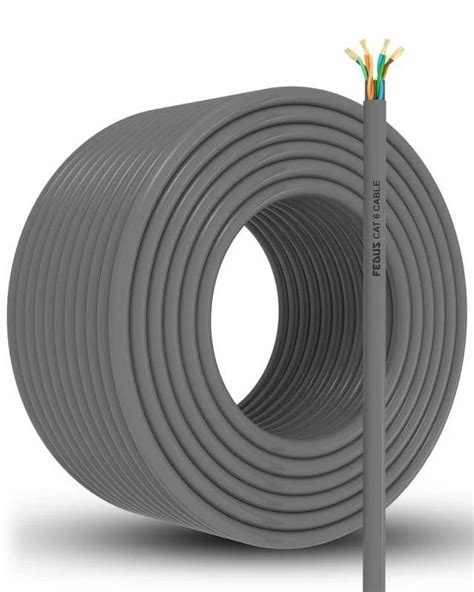 Fedus 300m Outdoor Cat6 Copper Ethernet Cable 10gbps Uv Weatherproof Lan Patch Direct Burial