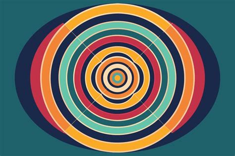 Premium Vector A Series Of Concentric Circles Suggesting Unity And
