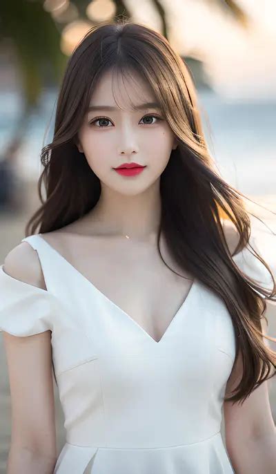 标准亚洲脸美女 无界ai