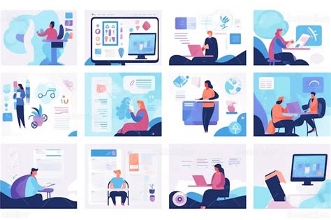 Premium Photo Educational Web Seminar Internet Classes Professional