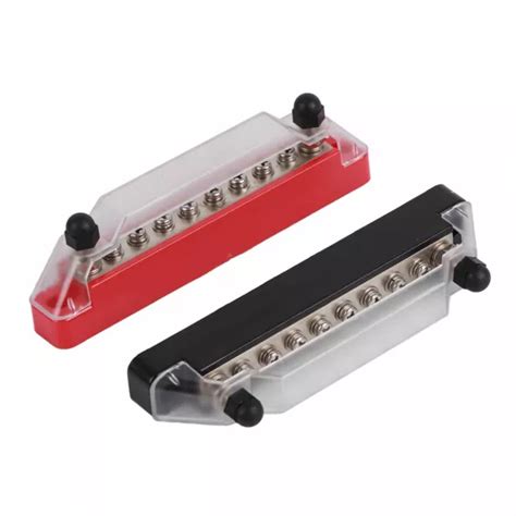 Slk 1 Pair 48v 150a 10 Terminal Bus Bar With 20 Terminals Power