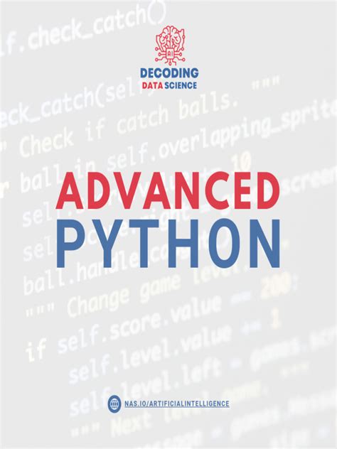 advanced python pdf software data management