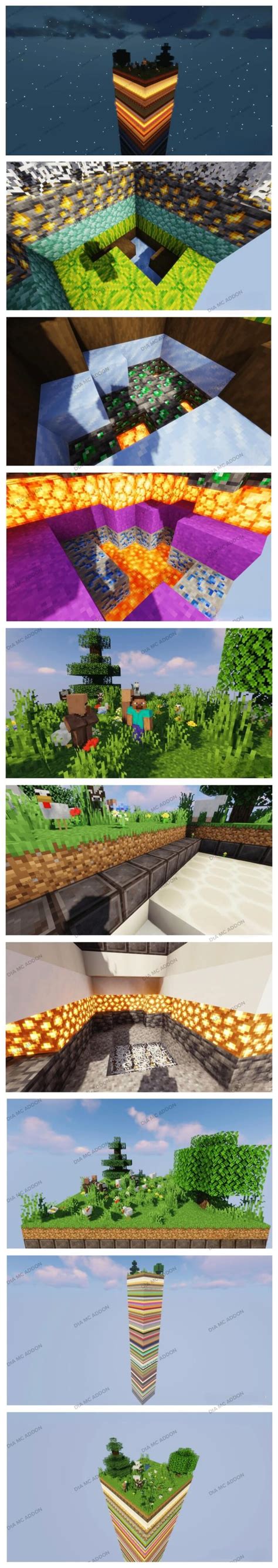 Dta One Chunk Minecraft Map