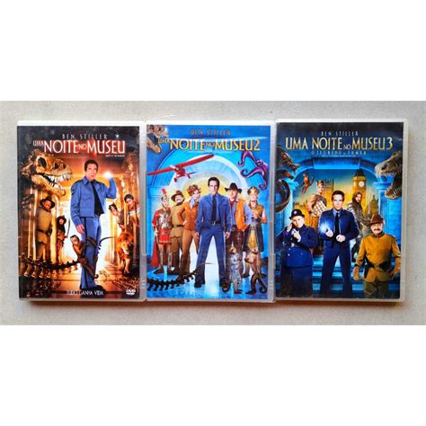 DVD UMA NOITE NO MUSEU TRILOGIA Shopee Brasil