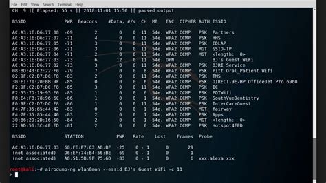 Wifi Reconnaissance [using Kali] Youtube
