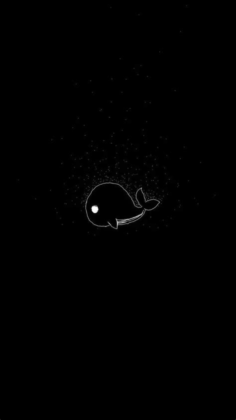 110 черных обоев на телефон