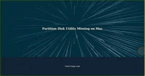 Missing Partition Disk Utility On Mac A Common Issue With Ssd Installation