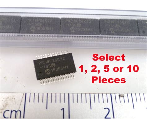 Microchip PIC18F26K22 Embedded Microcontroller SSOP 28 8 Bit 64 MHz