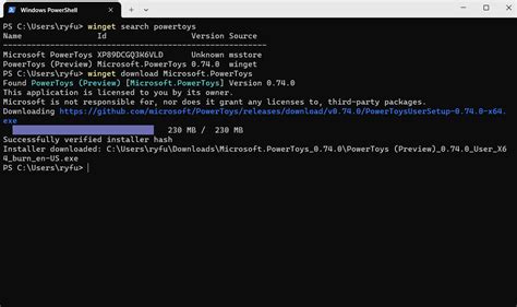 Winget 다운로드 명령 Microsoft Learn