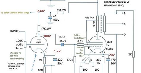 Single Ended Hifi Tube Amp Schematic Album On Imgur