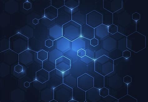 Premium Vector Molecule Structure Abstract Tech Background Medical Design Science Template