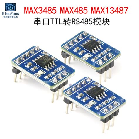 Max3485 Max485 Max13487 โมดูลพอร์ตอนุกรม Ttl ถึง Rs485 One Way การสื่อสาร Transceiver Board