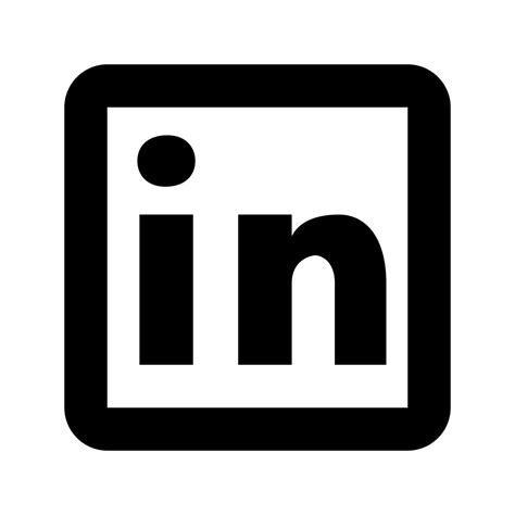 Github Linkedin Icons Logos Symbols Free Download Png Svg