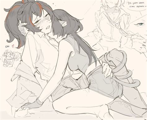 Jane Doe And Zhu Yuan Zenless Zone Zero Drawn By Bluhbold Danbooru