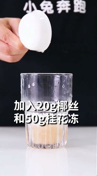 龙眼椰椰的做法，小兔奔跑免费奶茶饮品配方 Youtube