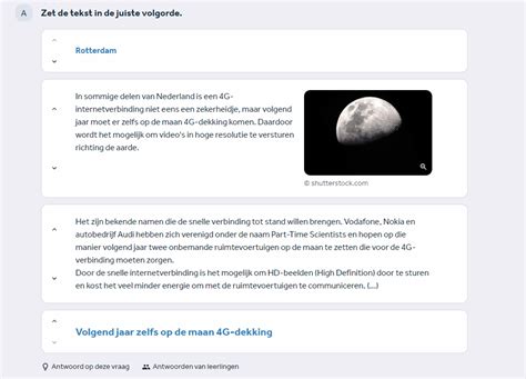 Werkvorm Tekstvolgorde Learnbeat Support
