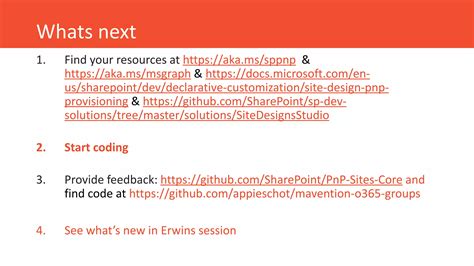 O365con18 Site Templates Site Life Cycle Management And Modern