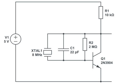 Sine Wave Generator Circuit Transistor