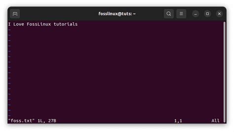 How To Install And Use Vim On Ubuntu Foss Linux