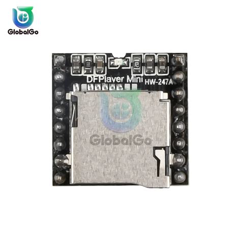 Dfplayer 미니 Mp3 Df 플레이어 모듈 보드 Tf 카드 U Disk Io직렬 포트ad 지원 Arduino용 Mp3 오디오 음성 디코드 보드 측정 및 분석 장비