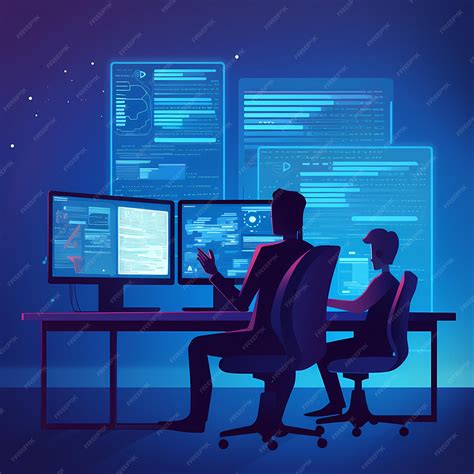 Premium Photo Developing Programming And Coding Technologies Website
