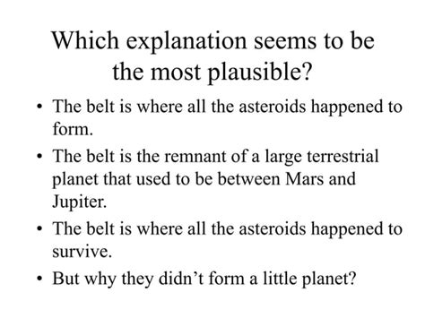 Asteroids And Meteorites There Types And Impacts Ppt