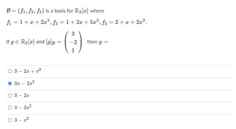solved b v1 v2 v3 is a basis of a vector space v and