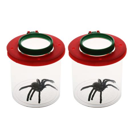 2pcs 4x Magnifying Buginsect Viewer Magnifying Li Vicedeal