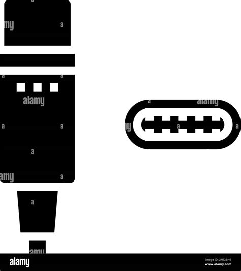 Usb Type C Port Black And White Stock Photos Images Alamy