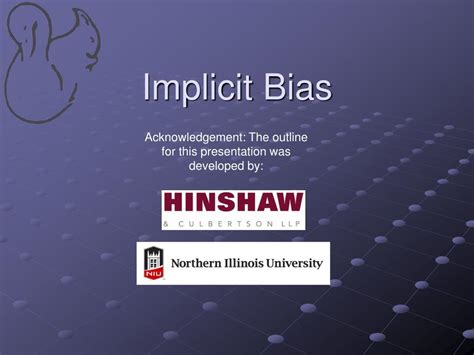 Ppt Implicit Bias Powerpoint Presentation Free Download Id3317296