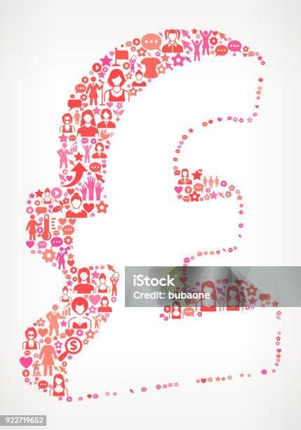 파운드 기호 여자의 권리와 여성의 능력을 키우고 아이콘 패턴 가족에 대한 스톡 벡터 아트 및 기타 이미지 가족 걷기 고급