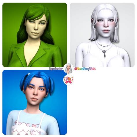 Axa Angel Hairs In Candy Shoppe Collection Sweetberryturtle Angel Hair Hair Angel