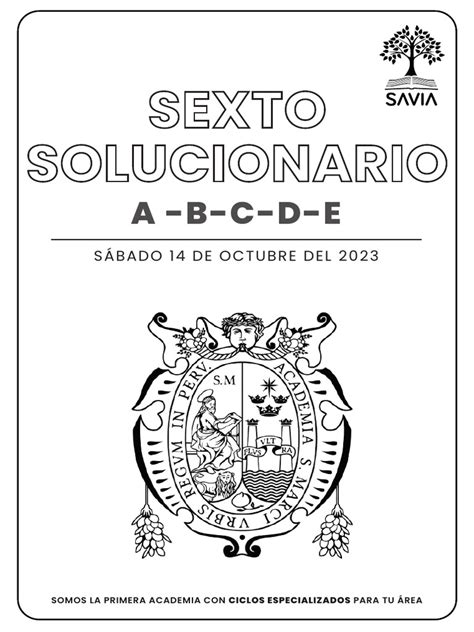 Solucionario 06 A B C D E Pdf