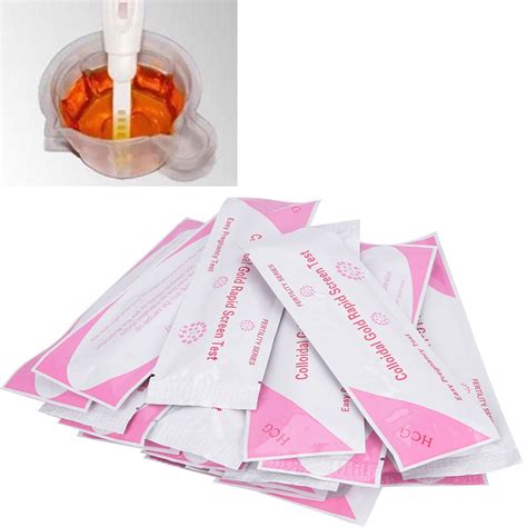 Doact 20pcs Highly Sensitive Women Urine Pregnancy Test Pen One Time
