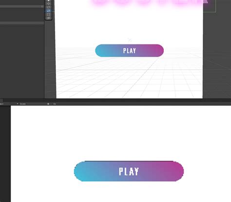 looks extremely pixelated in game view but is perfectly fine in scene