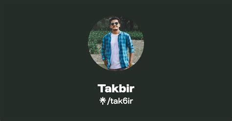 Takbir Twitter Instagram Facebook Linktree